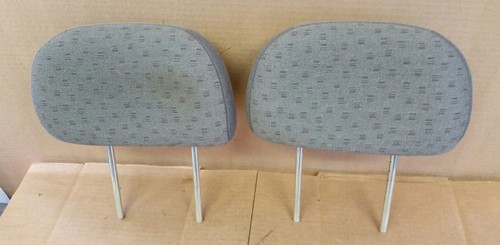 02 03 04 05 Kia Rio Headrests Driver Passenger Front Head Rest Cloth ...