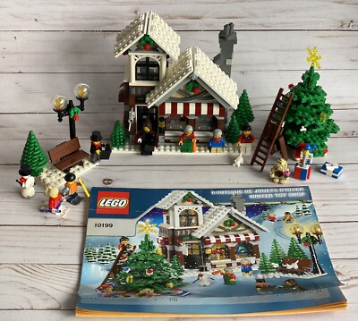 LEGO 10199 Seasonal Winter Village Toy Shop w/ Minifigs & Manual ...