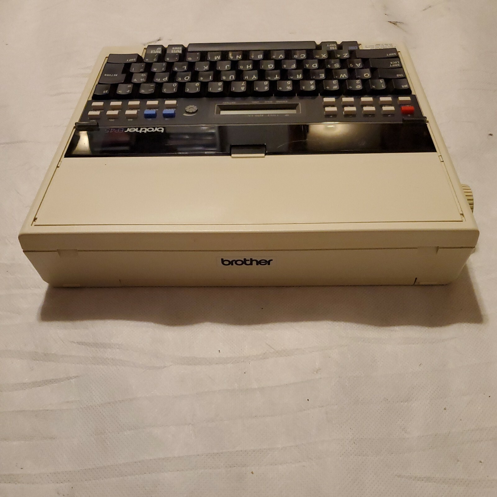 RARE Vintage Brother EP45 Portable Typewriter Word Processor Tested and ...