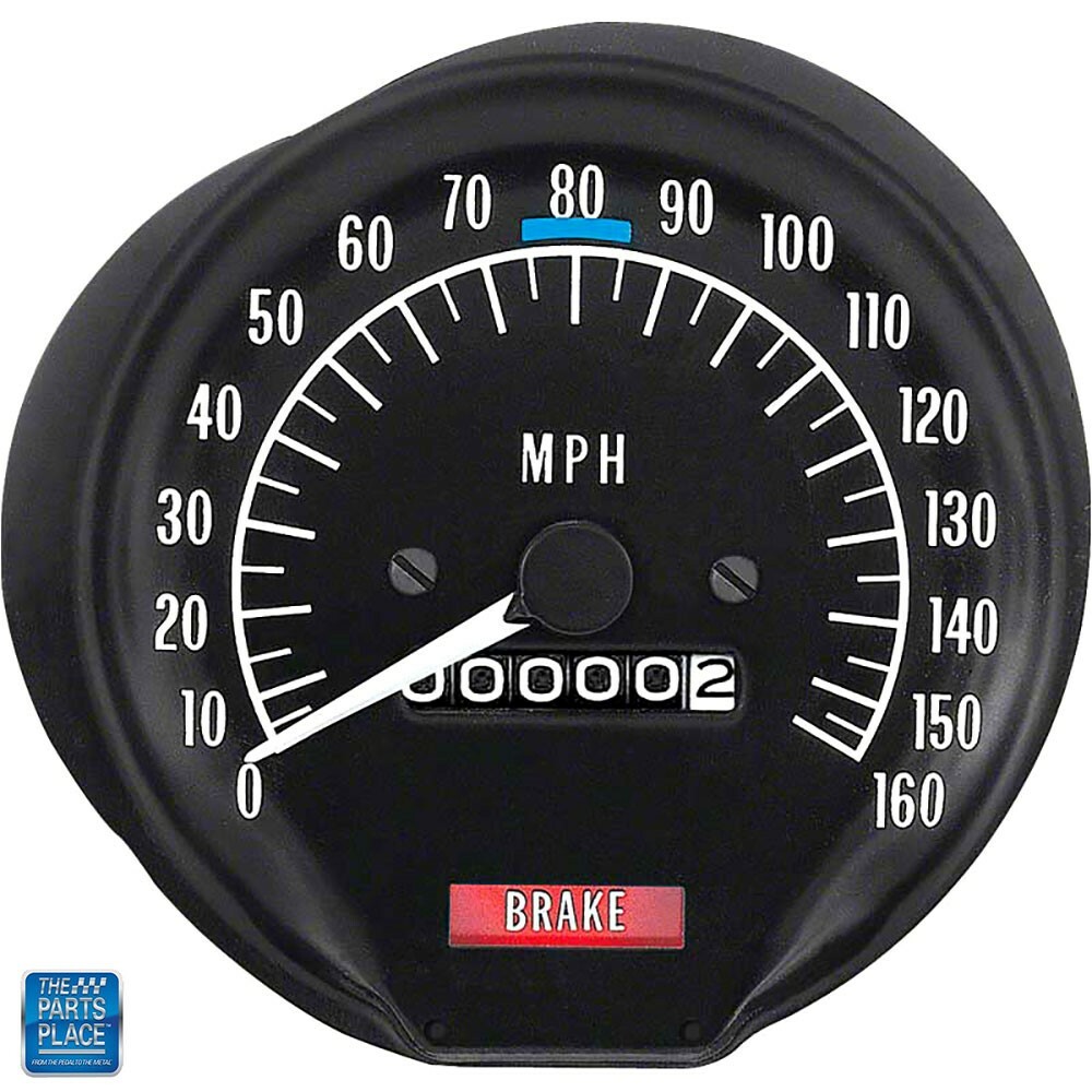 1970-1974 Firebird Trans Am Speedometer Without Seat Belt Warning 160 ...