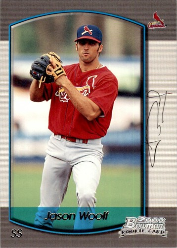 2000 Bowman Draft Picks & Prospects Jason Woolf Rookie St. Louis ...