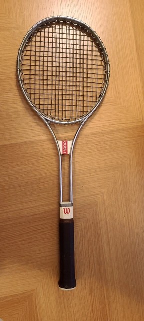1970s Vintage Wilson T3000 Metal Tennis Racquet With Cover Medium 4 5/8 ...