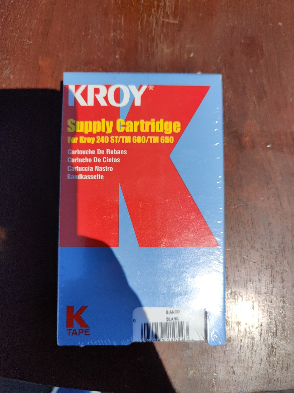 Kroy 2404220 White Heat Shrink Tube 1/4" X 100" for 240 St/tm 500 / TM ...