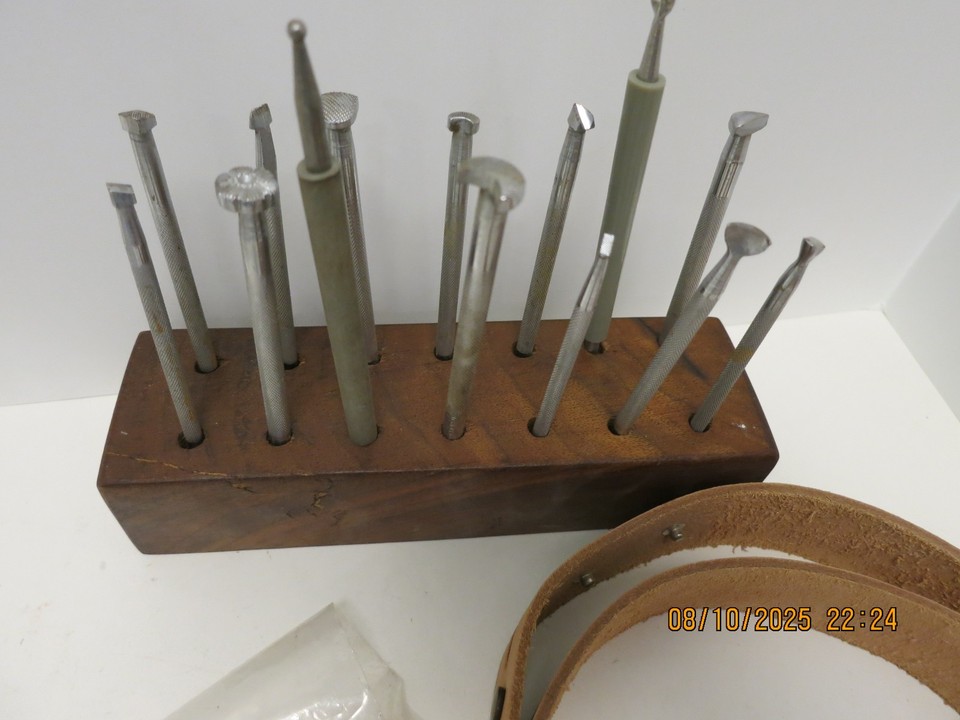 Craftstools Leather Working Tools Book Stamps Strap Cutter Tandy LARGE ...