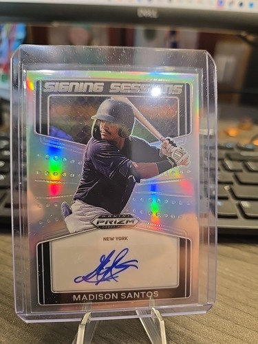 2022 Panini Prizm Draft Picks - Signing Sessions Madison Santos #SS-MS ...