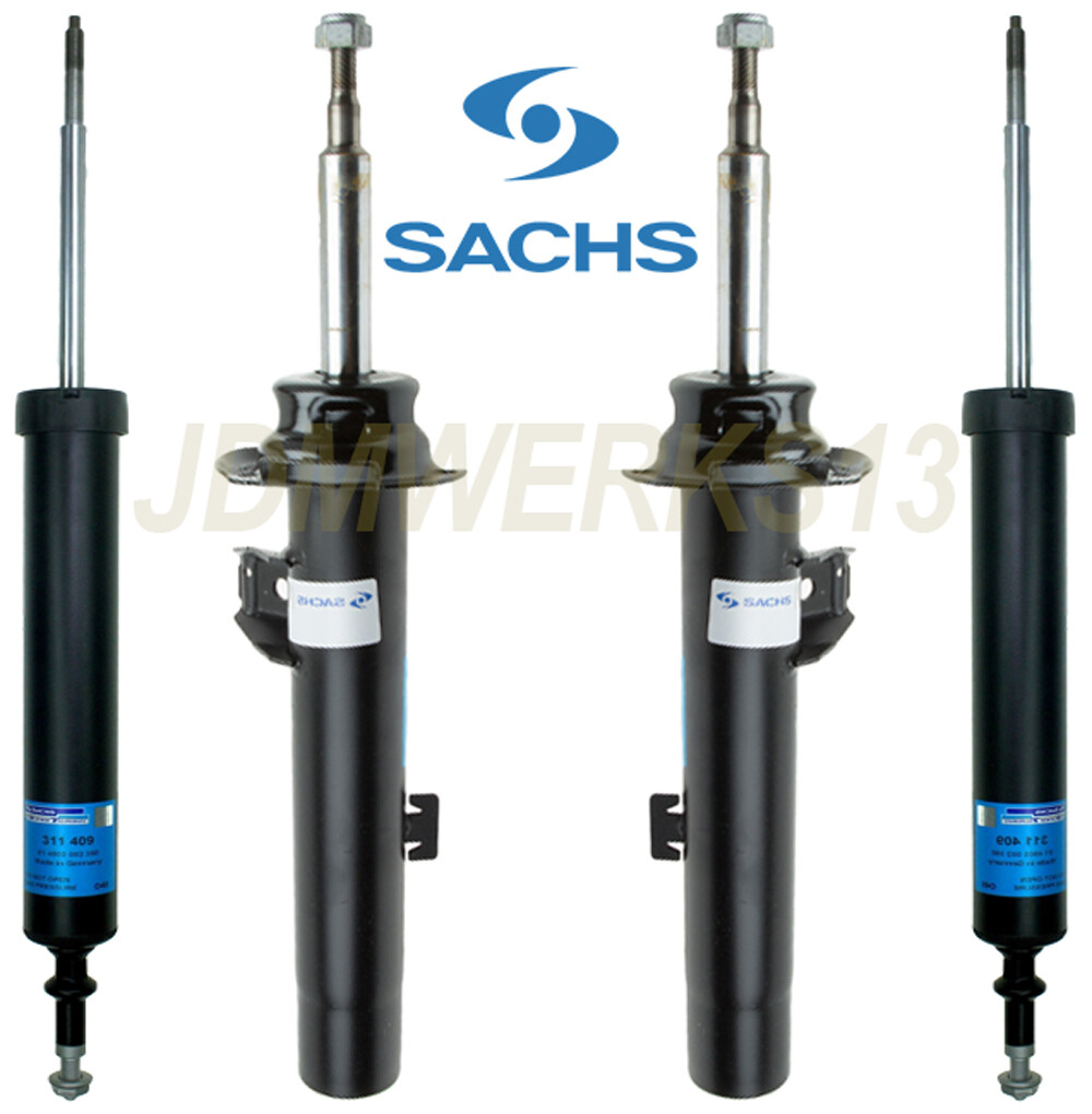 SACHS 4 STRUTS E90 E91 E92 E93 BMW 325i 330i 328i 335i 335d 2006 06 07 ...