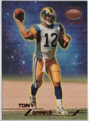 1998 Topps Stars Bronze Tony Banks Card #34 /8799 Rams | eBay