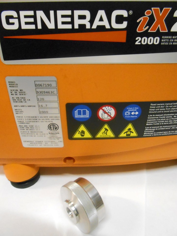 GENERAC IX2000 GENERATOR EXTENDED RUN FUEL CAP **MADE IN USA** | eBay