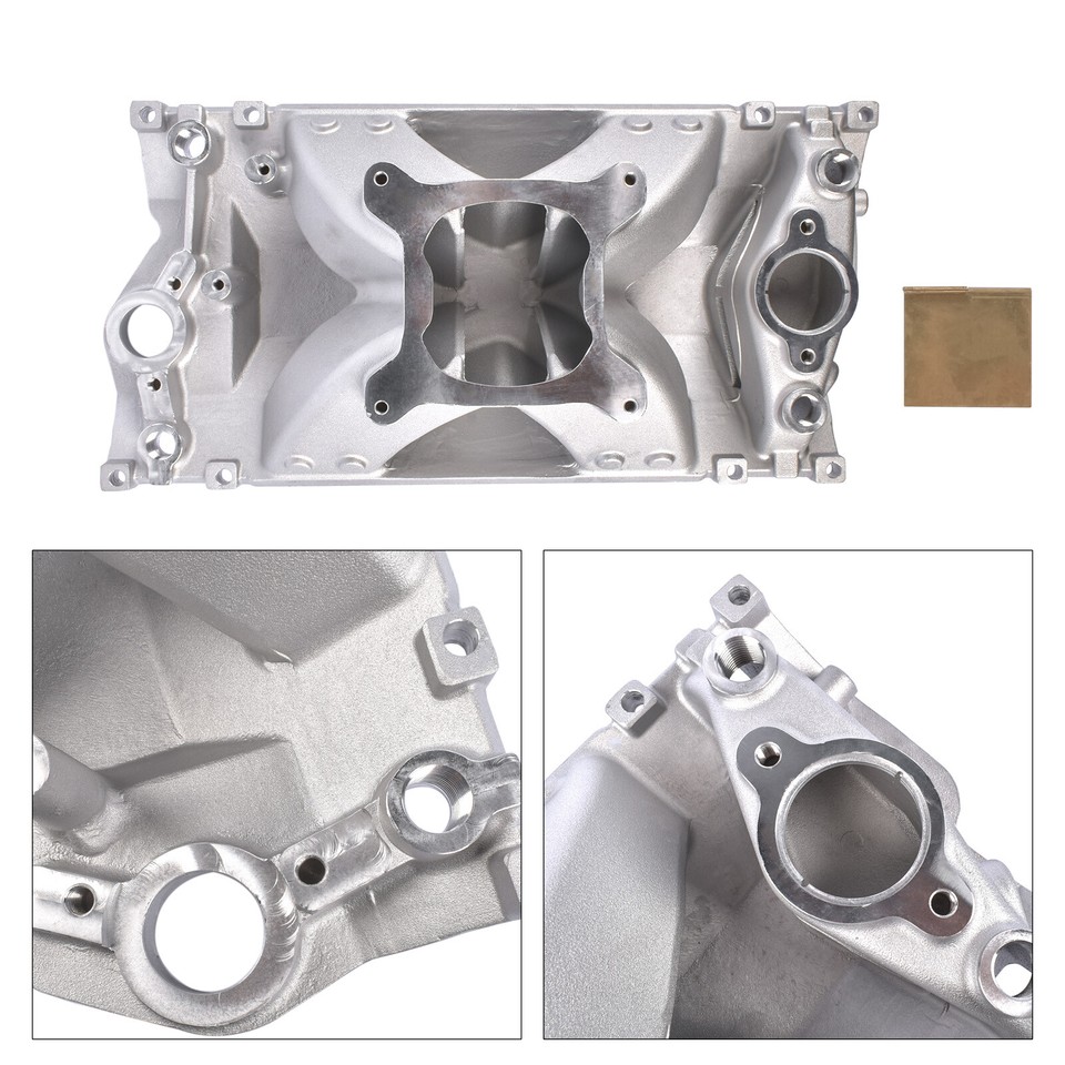 Vortec Single Plane High Rise Intake Manifold For Chevy SBC 350 3000 ...