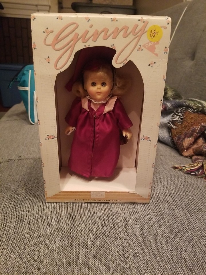 1984 Vintage Vogue Blonde Graduation Ginny Girl Doll In Original Box | eBay