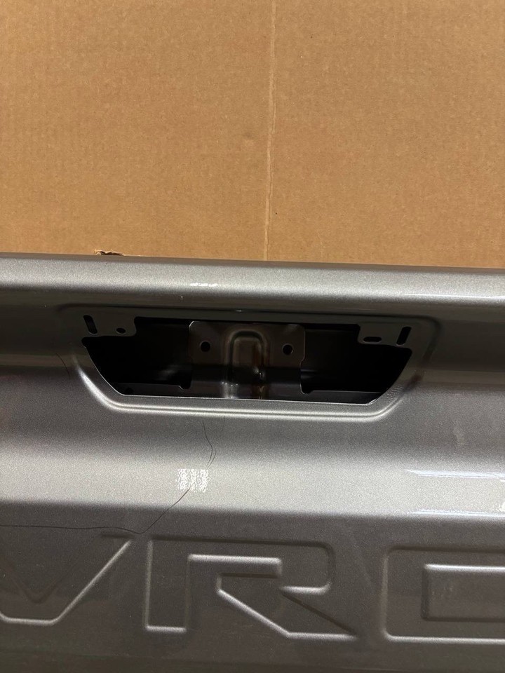 2019-24 Chevrolet SILVERADO 1500 Tailgate Lift Gate OEM Grey | eBay