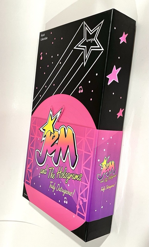 Integrity SYNERGY Jem And The Holograms Shipper Box 2012 Alt Hands Accs ...