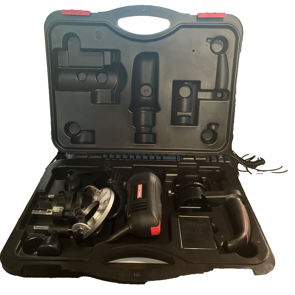 Craftsman [RotoZip] Cutting Tool AC Rotary Trim Cutter Kit W/Case #183. ...