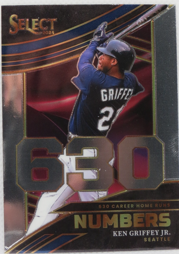 2024 Panini Select Baseball - Numbers #24 - KEN GRIFFEY JR | eBay
