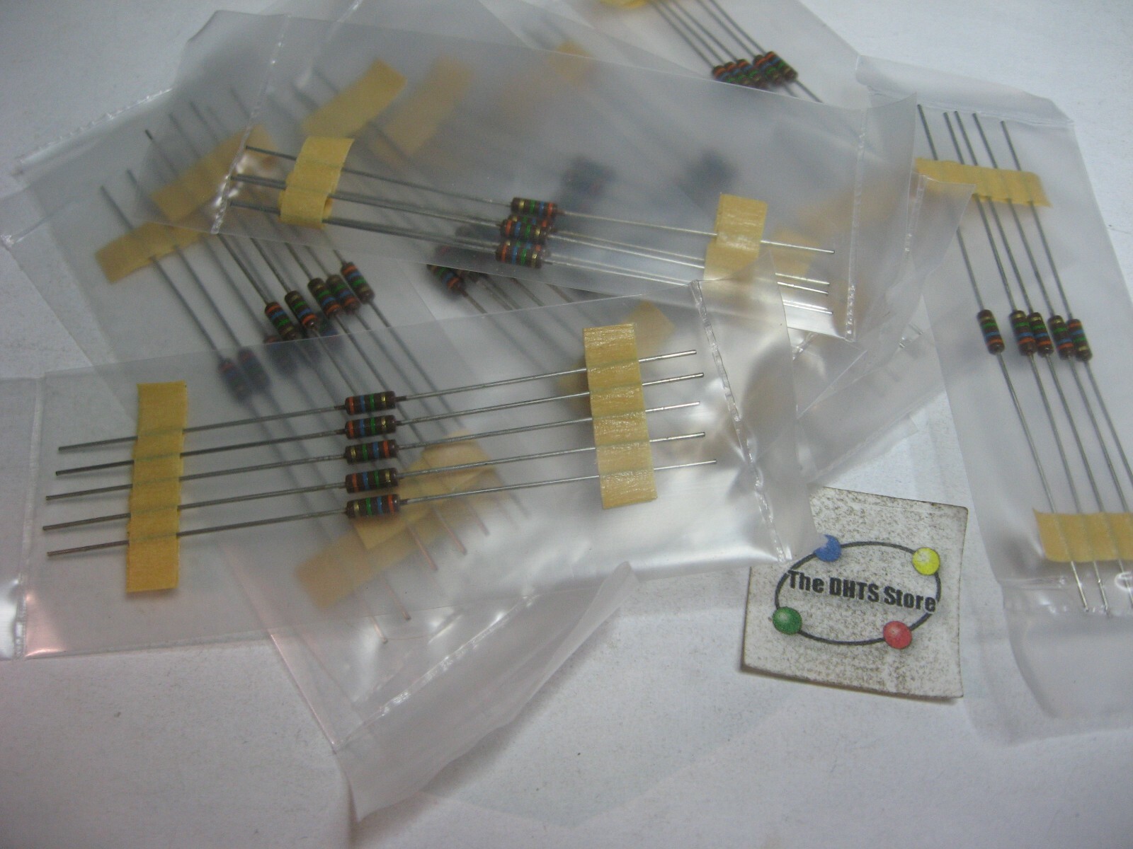 50 Pack IRC Resistor 3.6 Meg-Ohm 3M6 1/4W 5% GBT-1/4 Carbon Composition ...