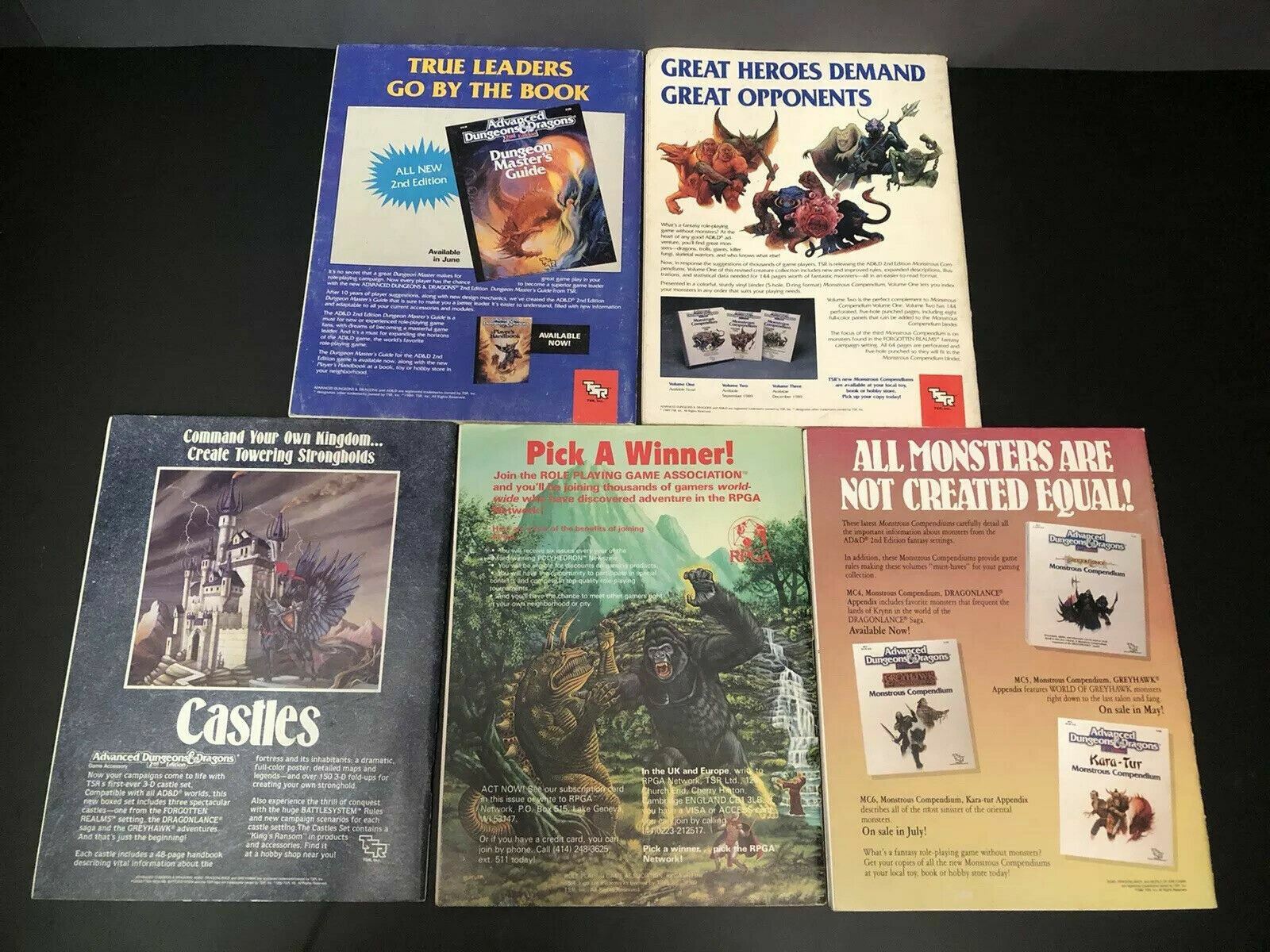 Dungeon Magazine Vintage TSR Role Playing Adventures Games Lot | eBay