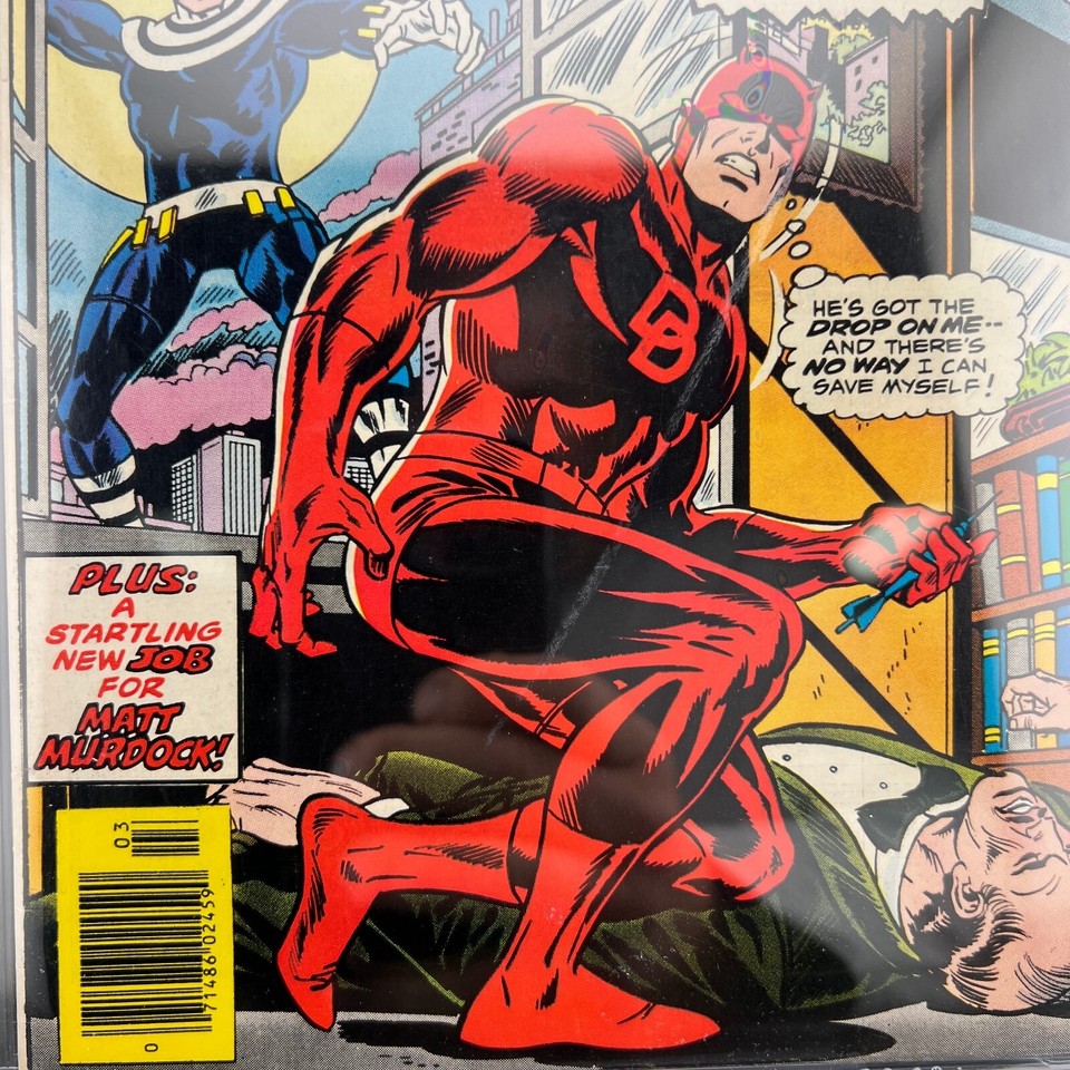 Daredevil #131 (1976) CGC 8.0 OFW CPR CANDIDATE, scuff on slab small ...