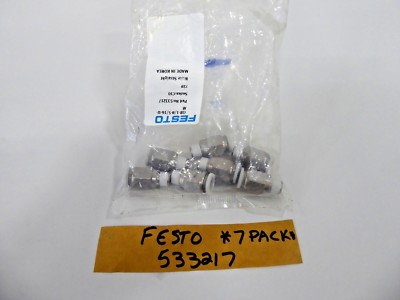 Festo 533217 C10 Series Male Straight Fitting (Pack of 7) | eBay UK