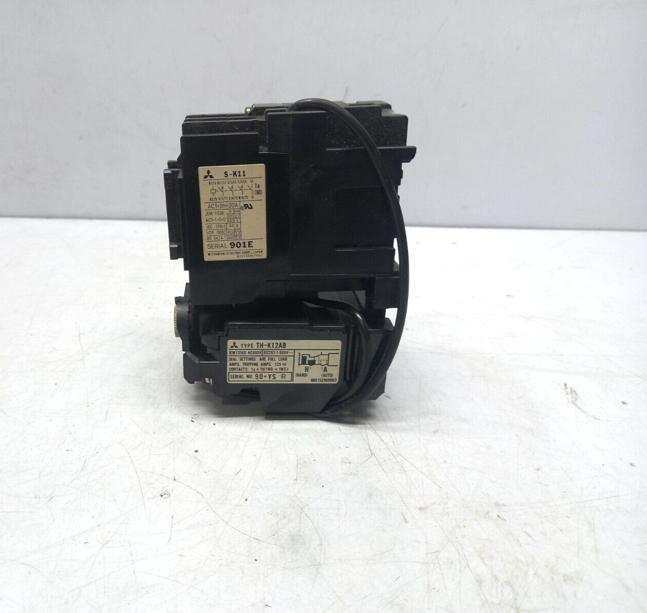 Mitsubishi MSO-K11 Magnetic Switch 220V 2.7kW 440V 4kW TH-K12AB | eBay