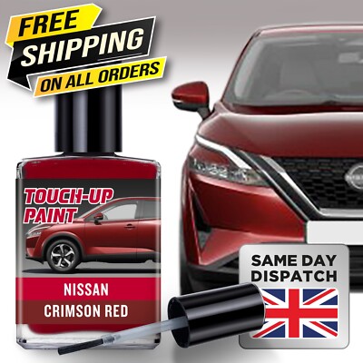 Nissan Crimson Red NAJ Touch Up Paint Kit for Repair Qashqai Juke Note ...