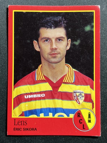 111 ERIC SIKORA RC LENS PANINI FOOT 97 1996-1997 FOOTBALL | eBay