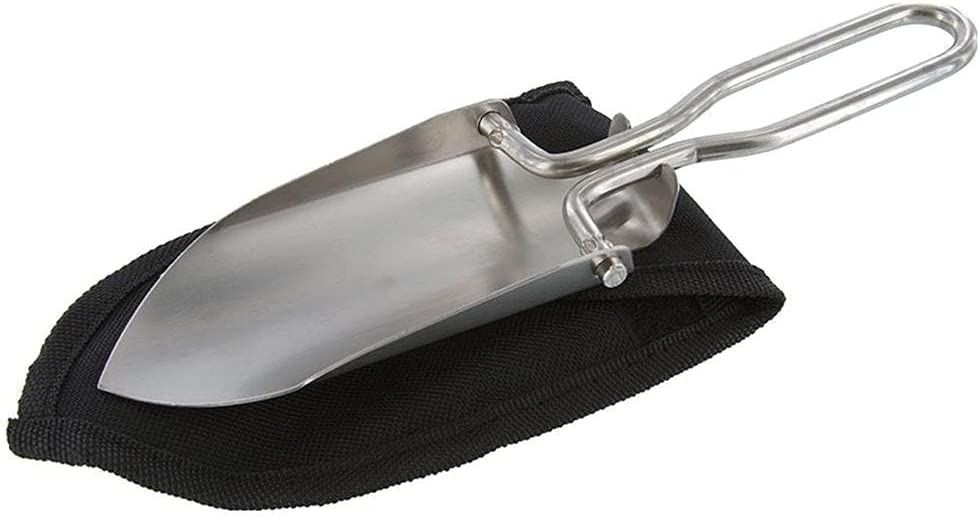 RUTICH Stainless Steel Folding Trowel, Lightweight Mini Garden Trowel ...