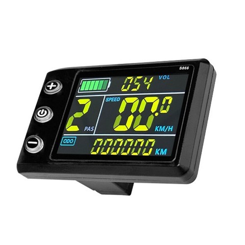 LCD-S866 Electric Bicycle Color LCD Display Instrument 24V 36V 48V ...