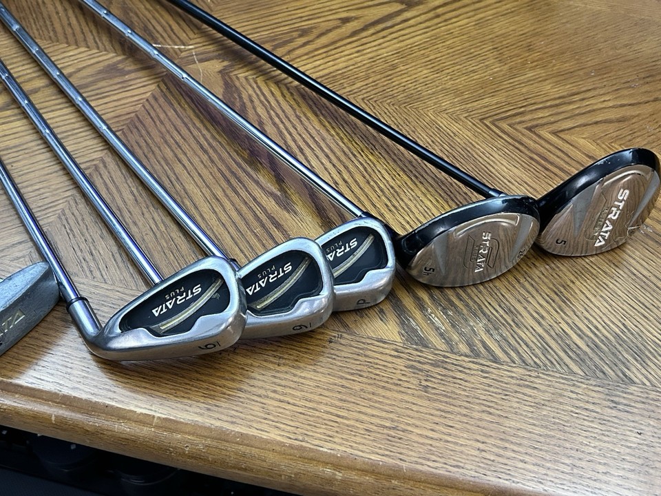 Callaway Strata Plus 6 Piece Golf Set w/ Bag Right Hand RH | eBay