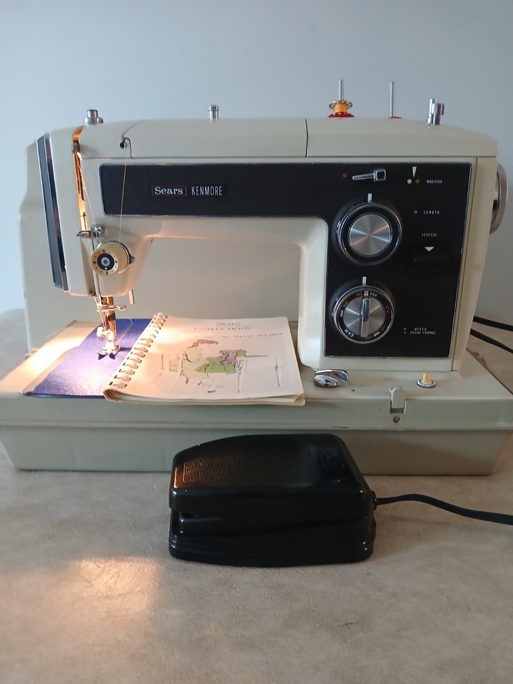 Sears Kenmore Sewing Machine *Heavy Duty* Model 1774 (158.17740/ 158. ...