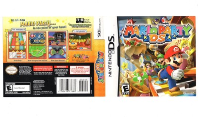 Mario Party DS Nintendo DS Original Cover Art Insert Replacement | eBay