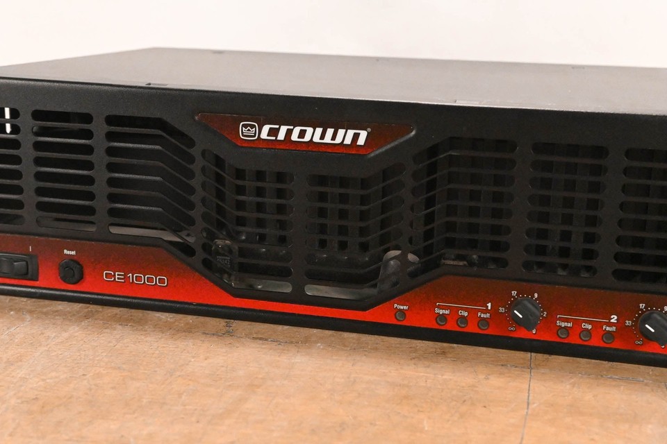 Crown CE1000 2-Channel Power Amplifier CG01W6L | eBay