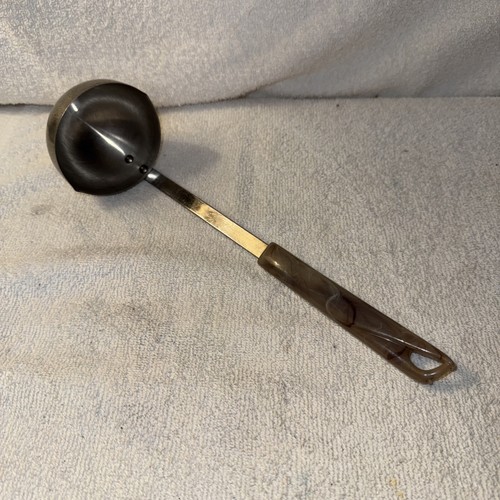 Vintage Tupperware Utensil Stainless Steel Ladle 11 1/2" Marble Swirl ...