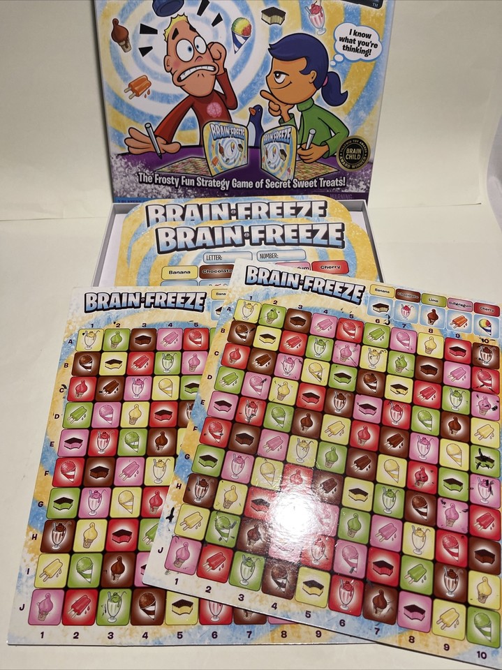 Brain Freeze Board Game | eBay