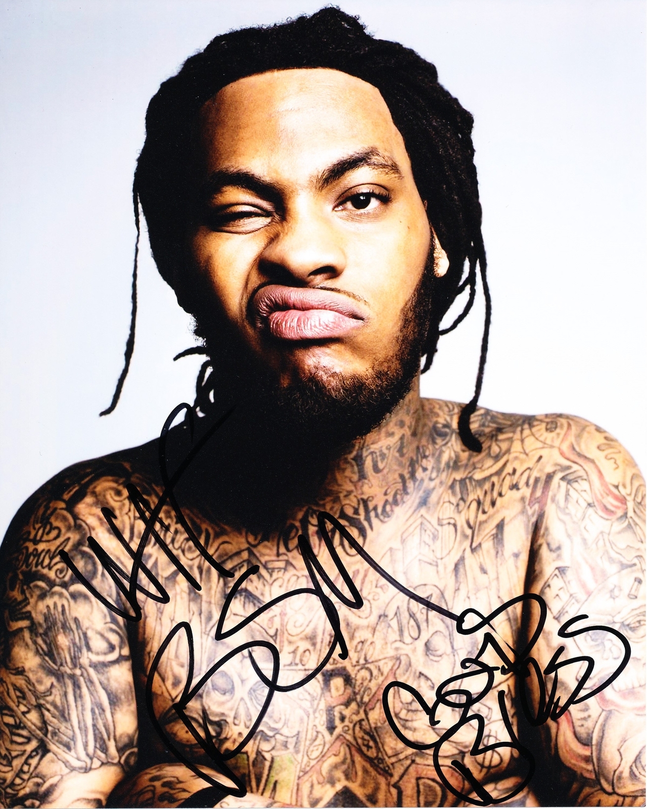 WAKA FLOCKA FLAME SIGNED 8X10 PHOTO 3 | eBay