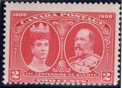 Canada Stamp Scott #98, 2c, Queen Alexandra & King Edward, MNH, SCV$100 ...