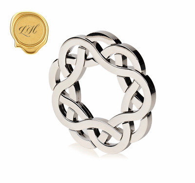 Hanayama - Coaster Level 4 Metal Puzzle - Brain Teaser, Mechanical ...