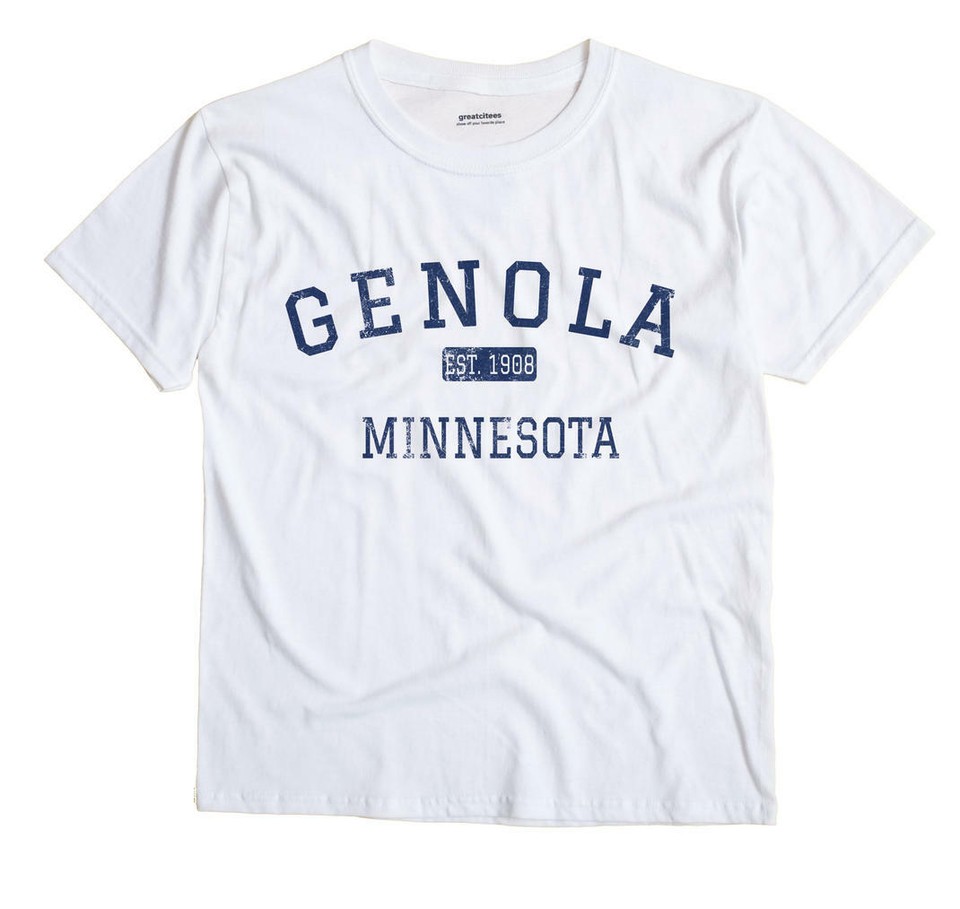 Genola Minnesota MN T-Shirt EST | eBay