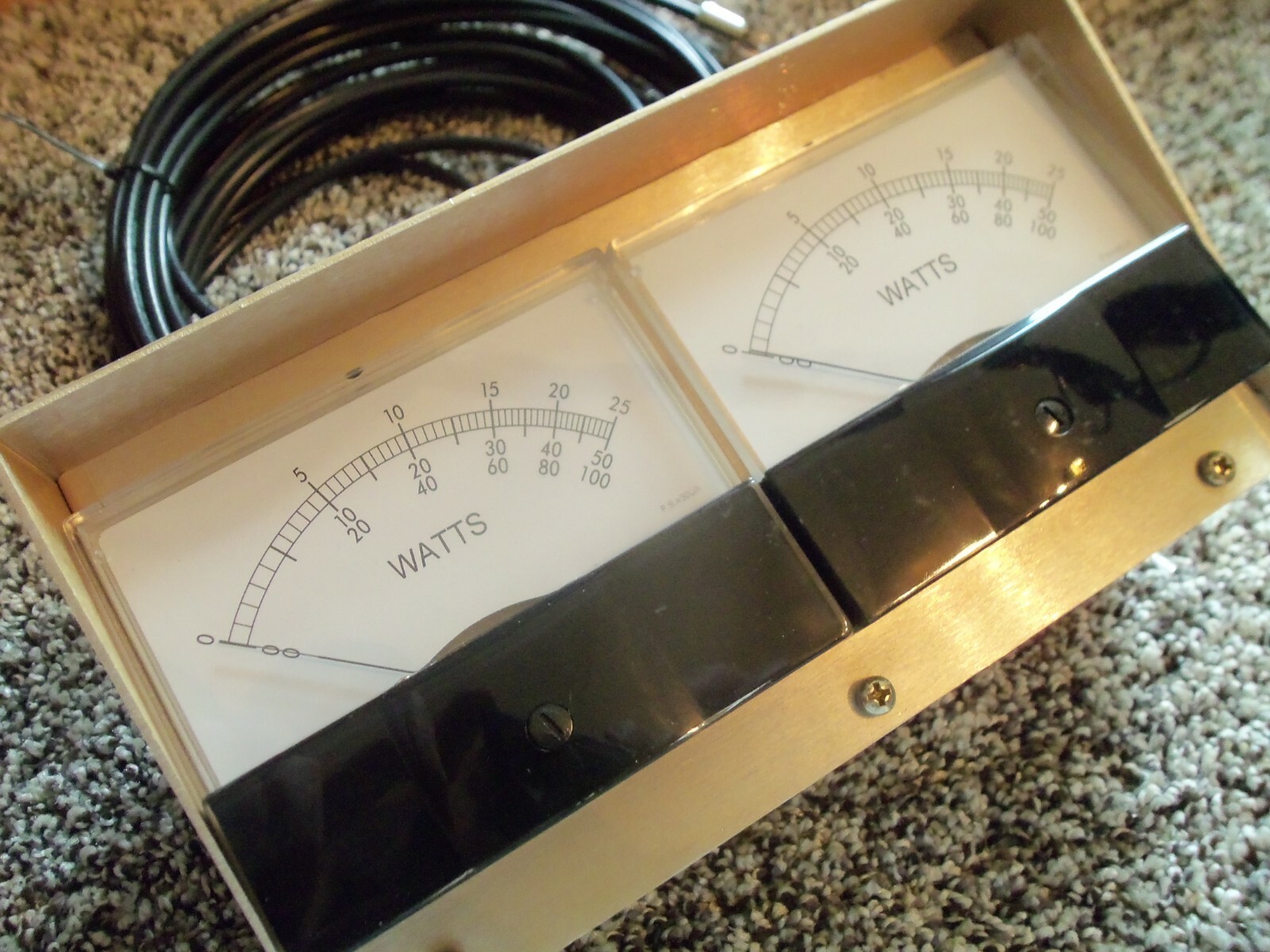 Bird 43 Thruline Watt Meter Dual Meter / RMS / New Gold | eBay