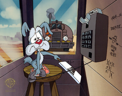 Tiny Toons Adventures-Original Production Cel-Calamity Coyote-Night ...