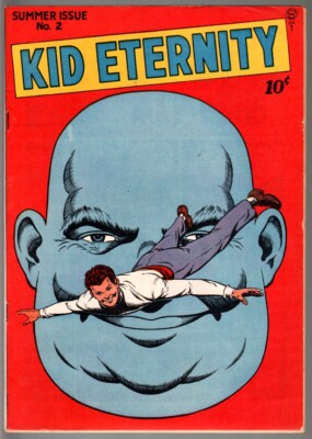 KID ETERNITY #2-1946-CLASSIC COVER-ABE LINCOLN-GOLDEN AGE COMIC-VF VF | eBay