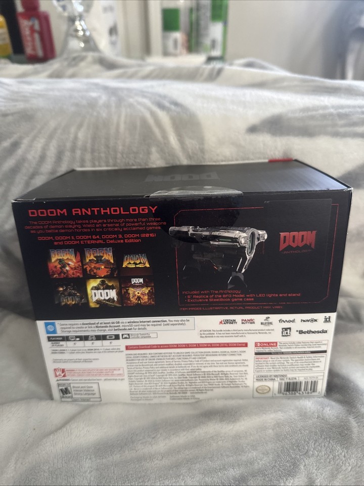 Doom Anthology Nintendo Switch - For Nintendo Switch - Rated M+17 ...