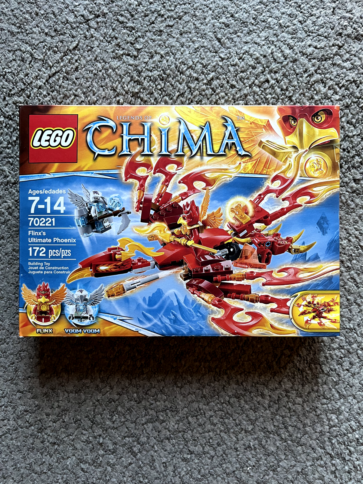 LEGO LEGENDS OF CHIMA: Flinx's Ultimate Phoenix (70221) for sale online ...
