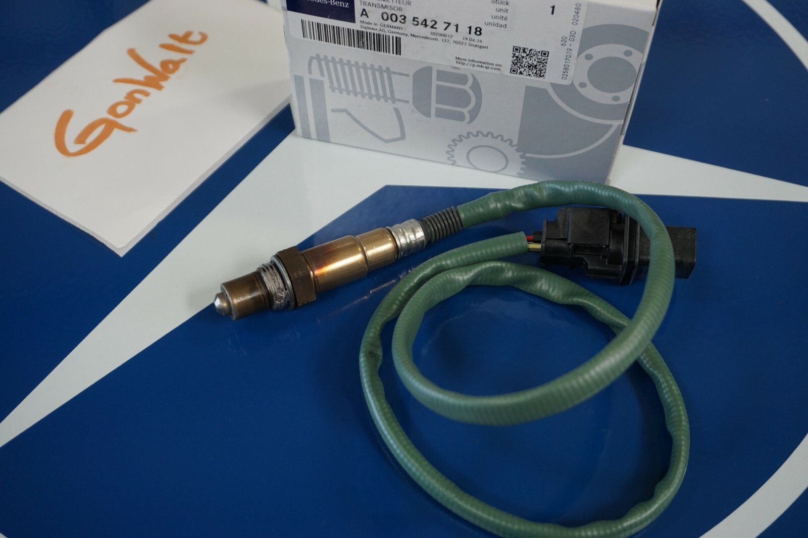 0035427118 Mercedes Benz OE Factory Genuine Oxygen Sensor Hose S class ...
