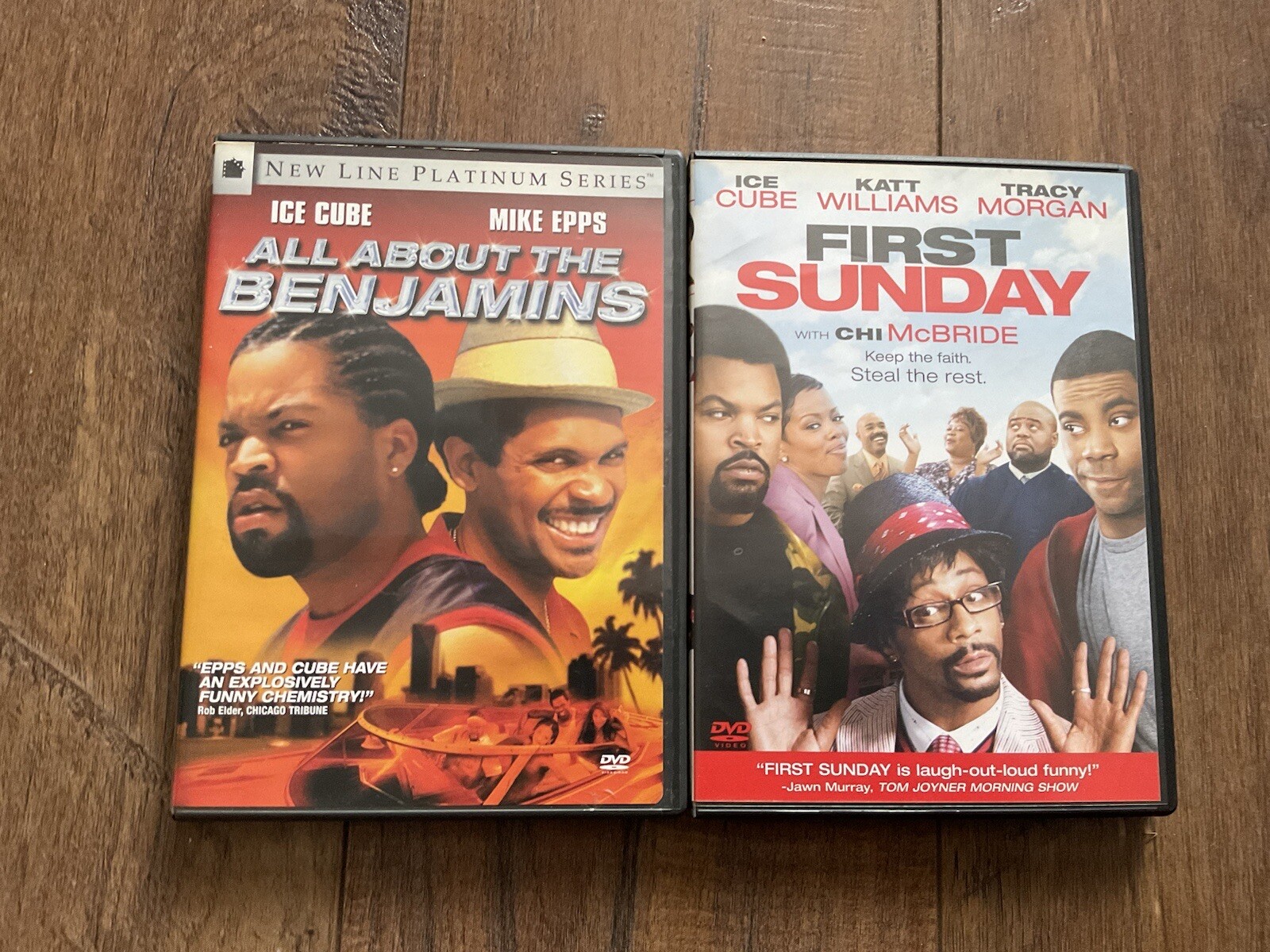 Lot Of 2 DVDs Movies: ICE CUBE FIRST SUNDAY ALL ABOUT THE BENJAMINS | eBay