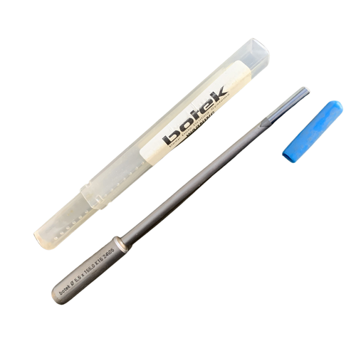 BOTEK Deep Hole Drilling - Carbide Tip Gun Drill - 5,5 x 155.0 K15 24/ ...