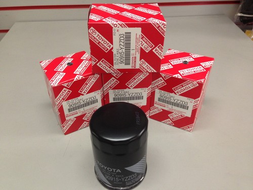 GENUINE TOYOTA LEXUS OEM OIL FILTER 90915-YZZD3 SET OF 4 | eBay