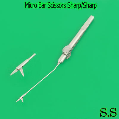 Micro Ear Scissors 2.3mm Straight Sharp/Sharp | eBay