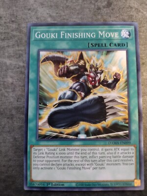 GOUKI FINISHING MOVE Yu-Gi-Oh! | eBay