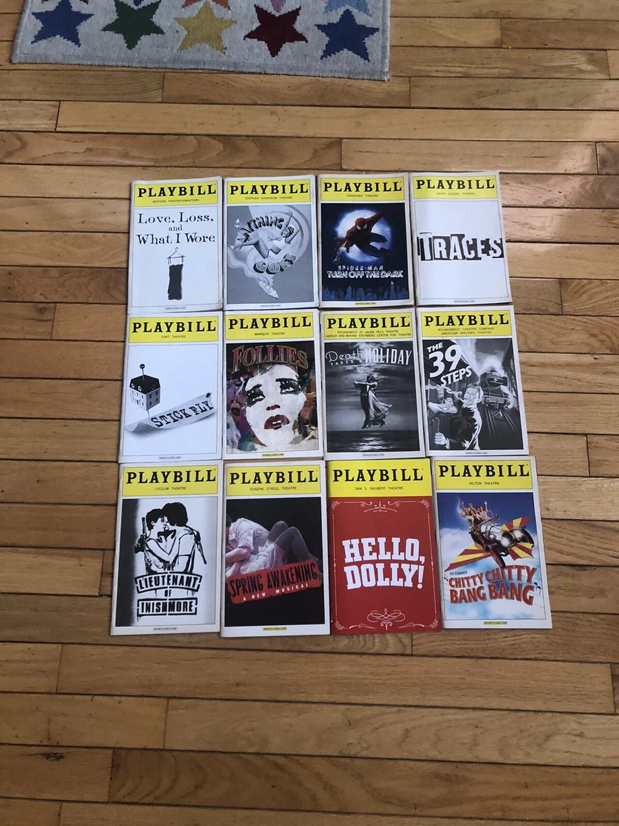 Vintage Broadway Playbills