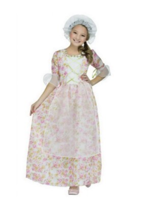 Colonial Apron Bonnet Set - Colonial - Christmas - Costume Accessory ...